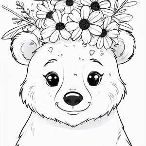 Whimsical Woodland Friends Coloring Pages - Etsy