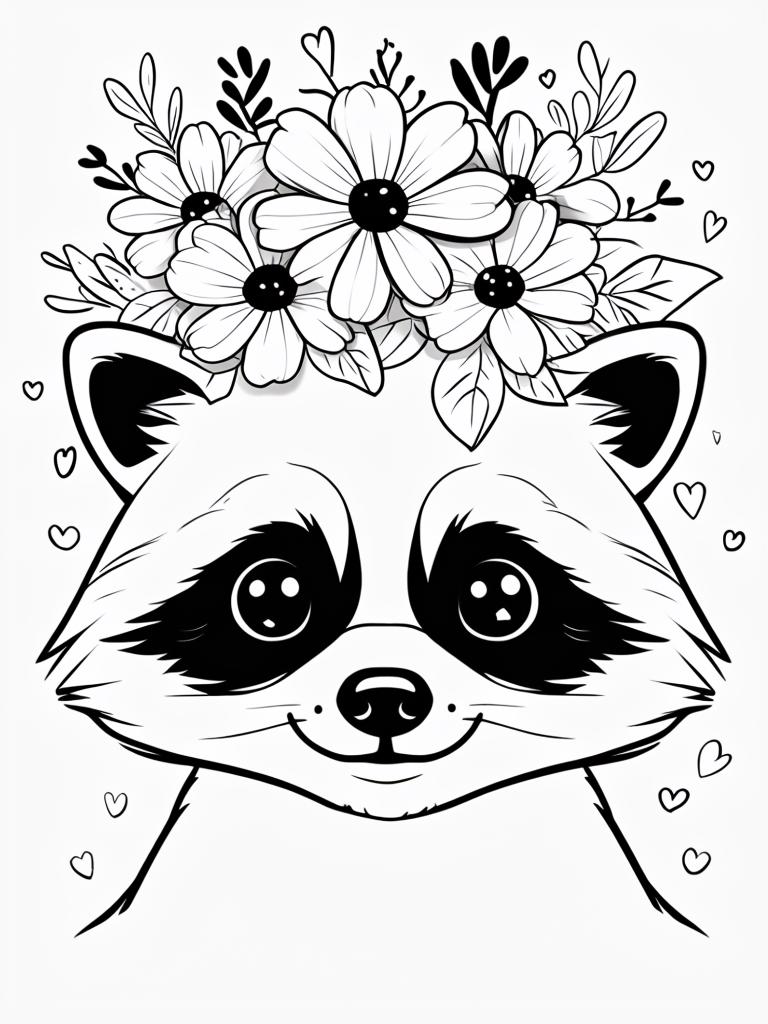 Whimsical Woodland Friends Coloring Pages - Etsy