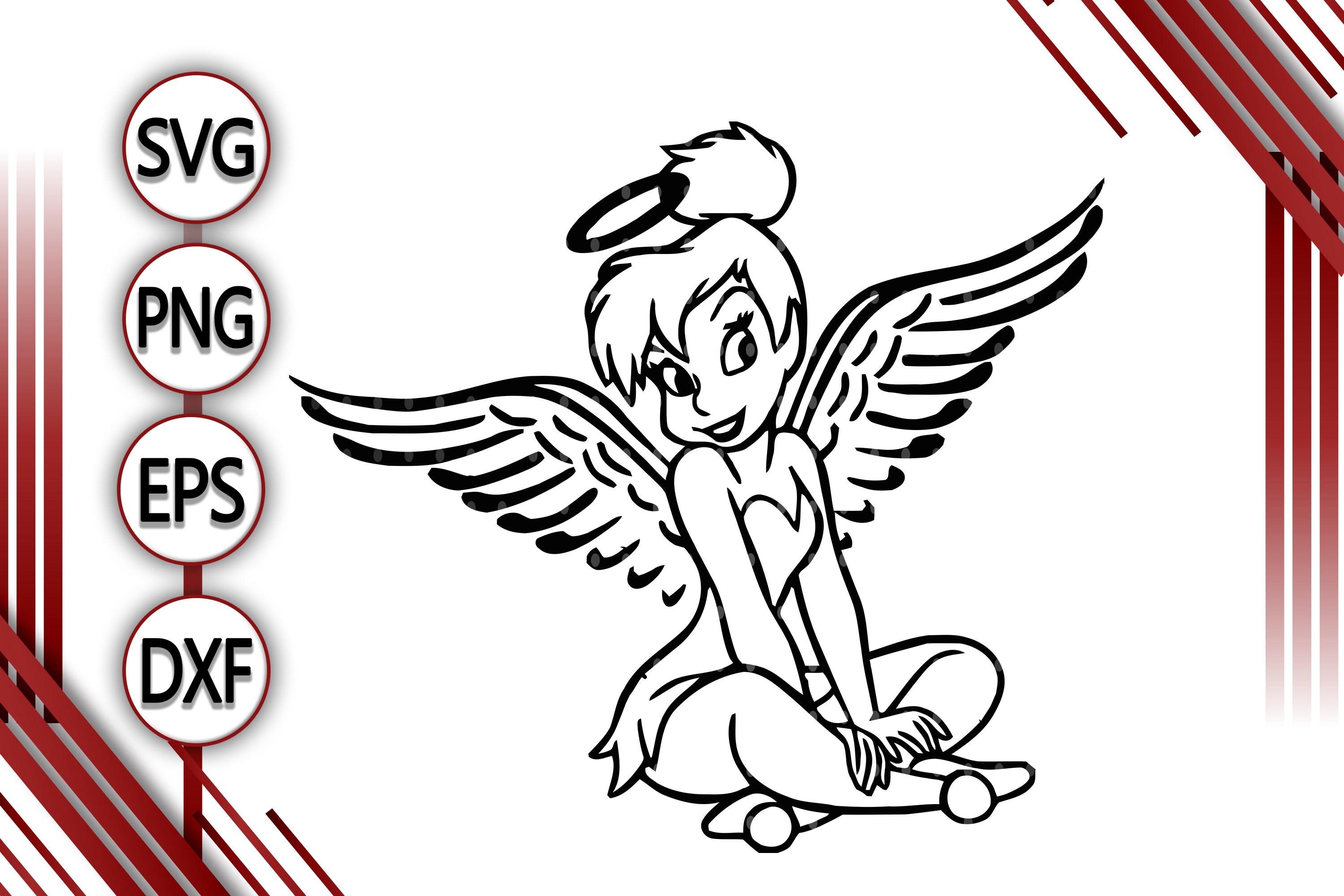 Fairy Svg Fairy Dxf Fairy Svg Cricut Fairy Silhouette Cut - Etsy Canada