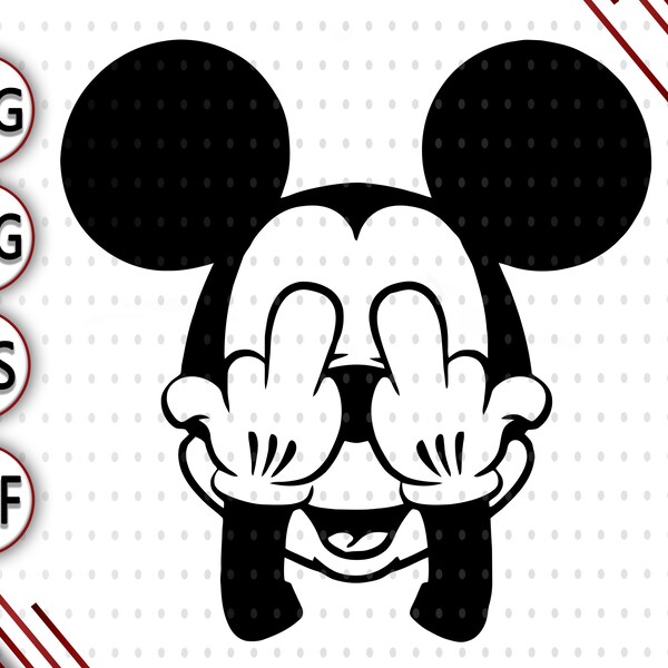 Svg Smiley Face Middle Finger - Etsy