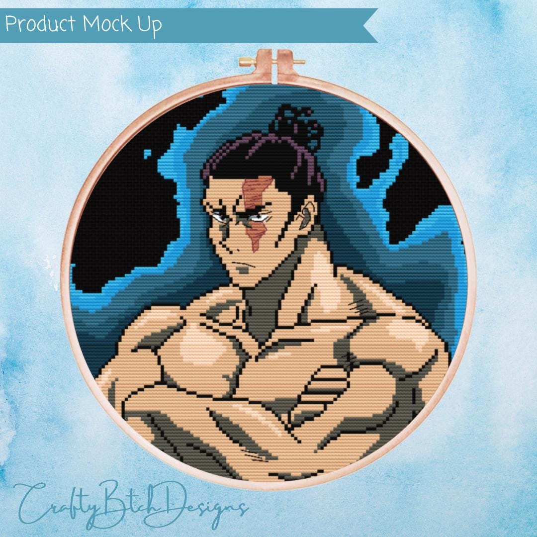 Jujutsu Kaisen - Aoi Todo JJK Cross Stitch Pattern - Instant Download ...