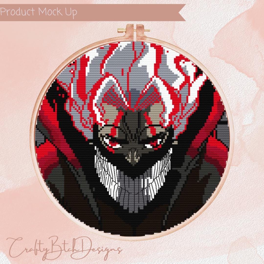 Dan Da Dan - Dandadan - Ken Takakura Turbo Granny Cross Stich Pattern ...