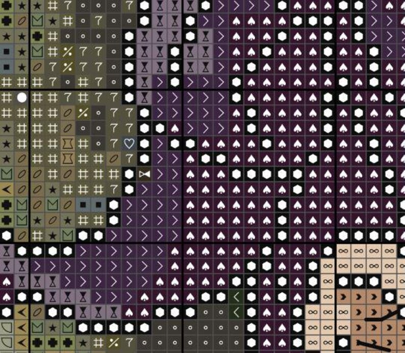 The Apothecary Diaries - Shisui Cross Stitch Pattern - Instant Download ...