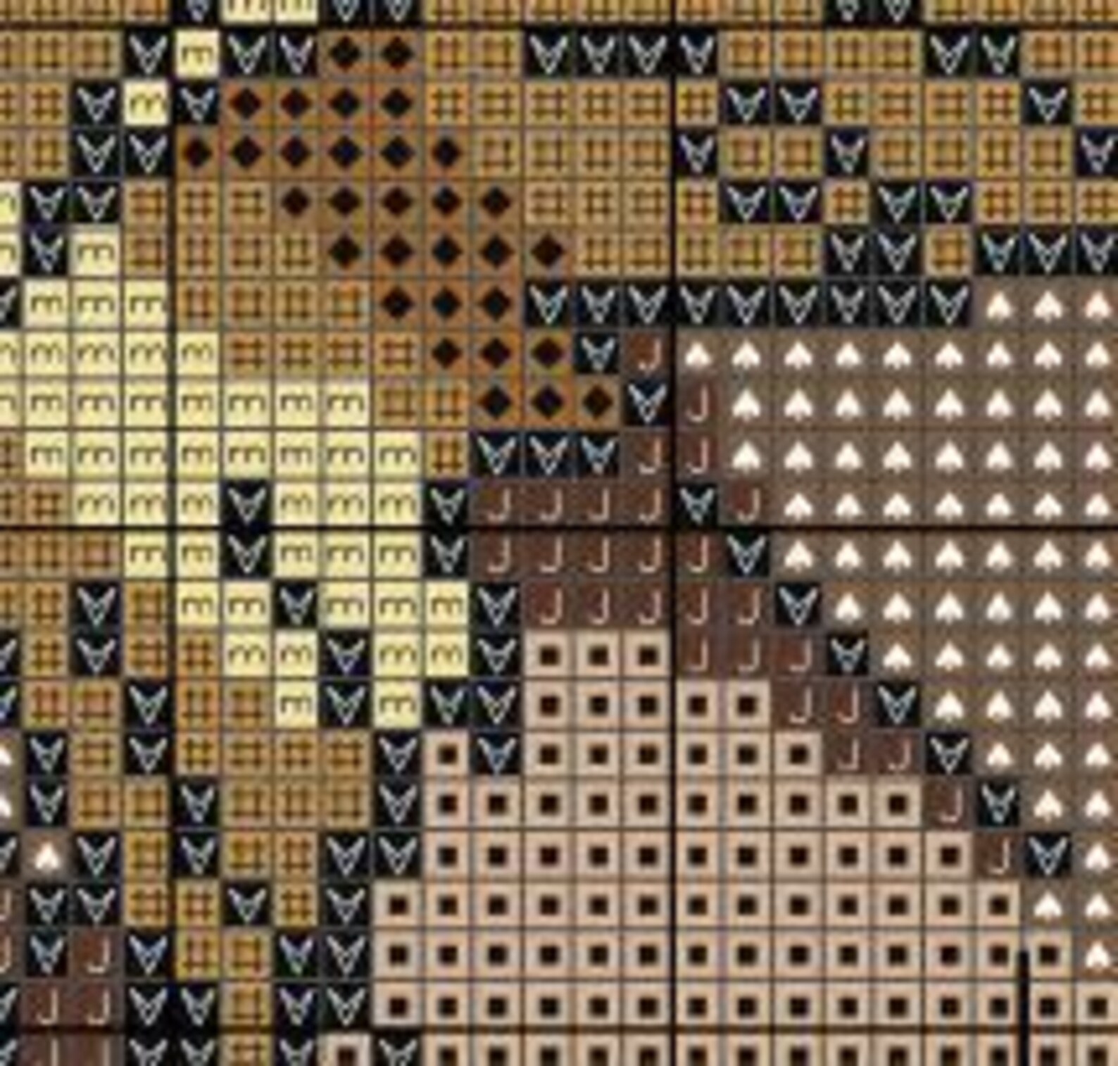 Jujutsu Kaisen - Nanami Hair Pull Cross Stitch Pattern - Instant ...