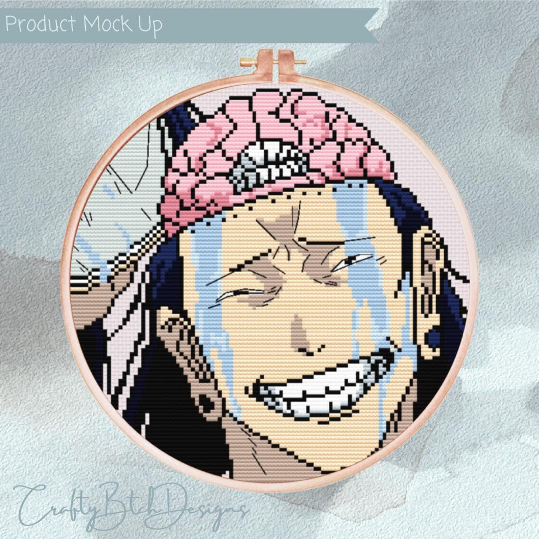 Jujutsu Kaisen - Geto Kenjaku JJK Cross Stitch Pattern - Instant ...