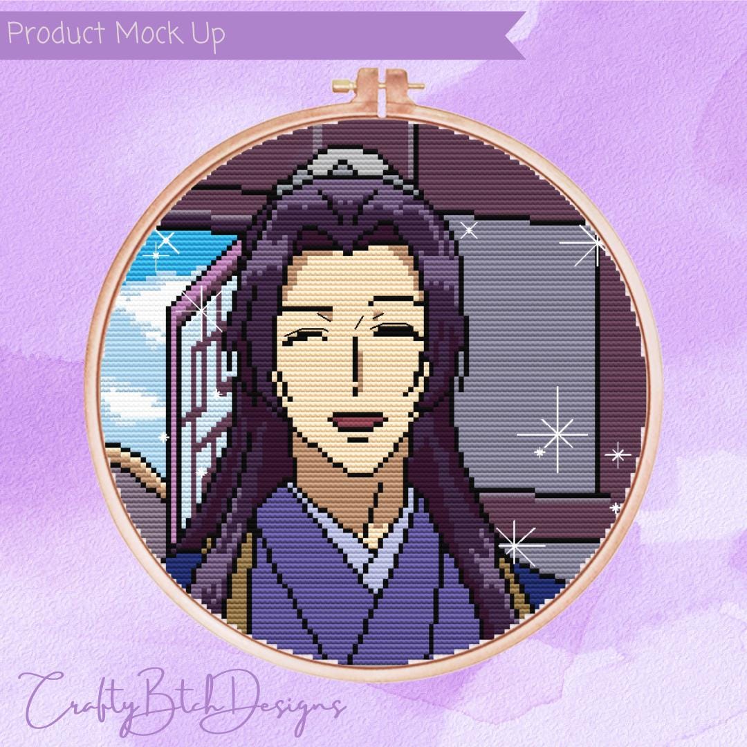 The Apothecary Diaries Cross Stitch Pattern - Instant Download - Anime ...