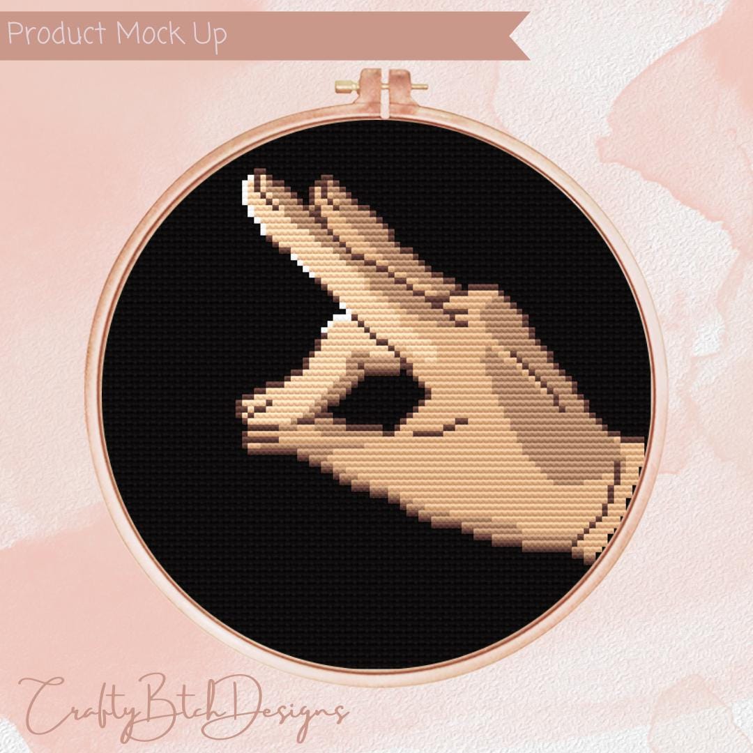 Chainsaw Man - Aki Fox Hand Symbol Cross Stitch Pattern - Instant ...