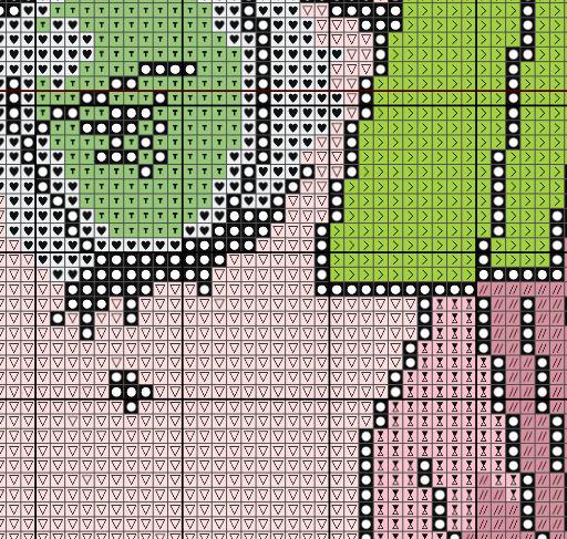 Demon Slayer - Mitsuri Kanroji Cross Stitch Pattern - Love Hashira ...