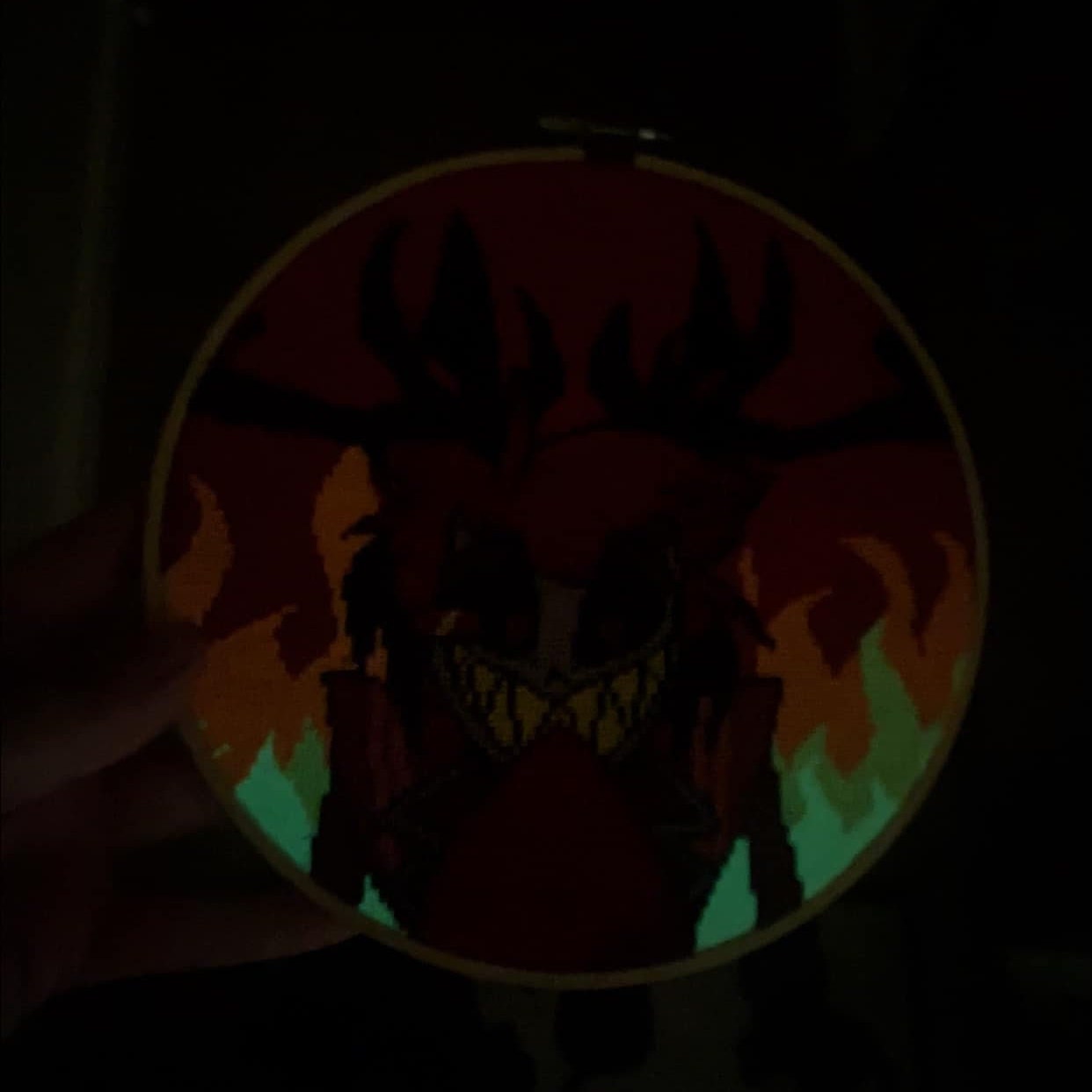 Hazbin Hotel Alastor Stitch Pattern Instant Download Anime Cross Stitch ...