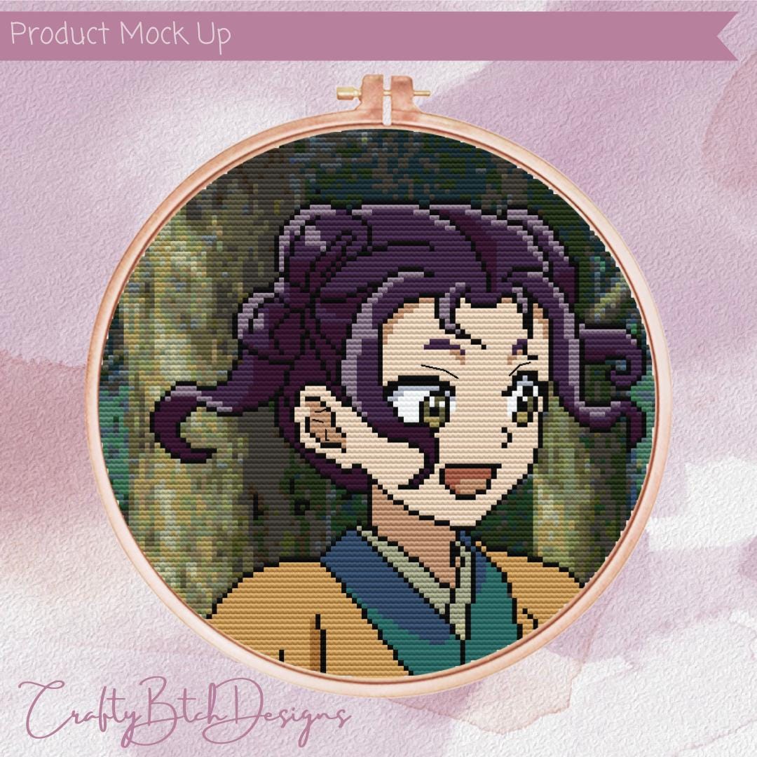 The Apothecary Diaries - Shisui Cross Stitch Pattern - Instant Download ...