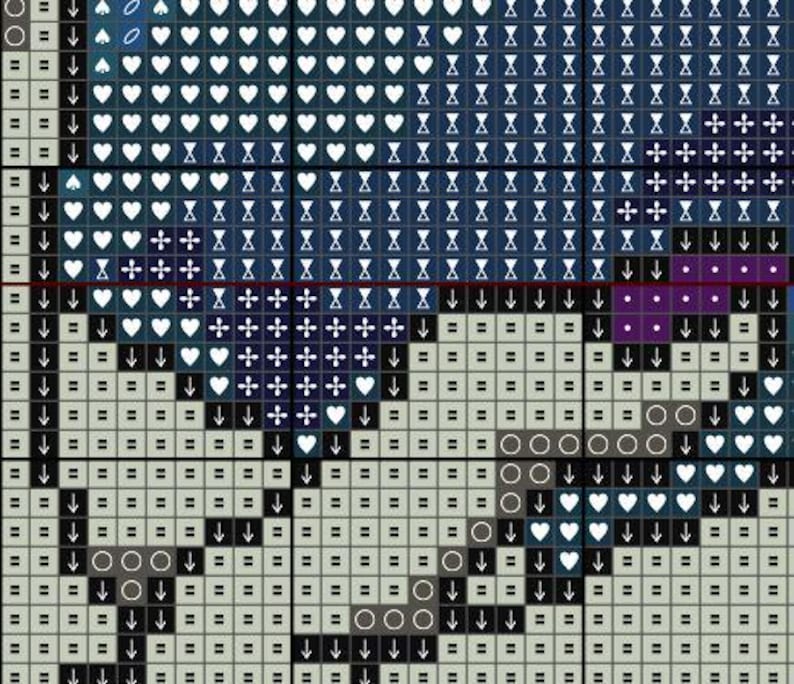 Jujutsu Kaisen - Sukuna JJK Cross Stitch Pattern - Instant Download ...