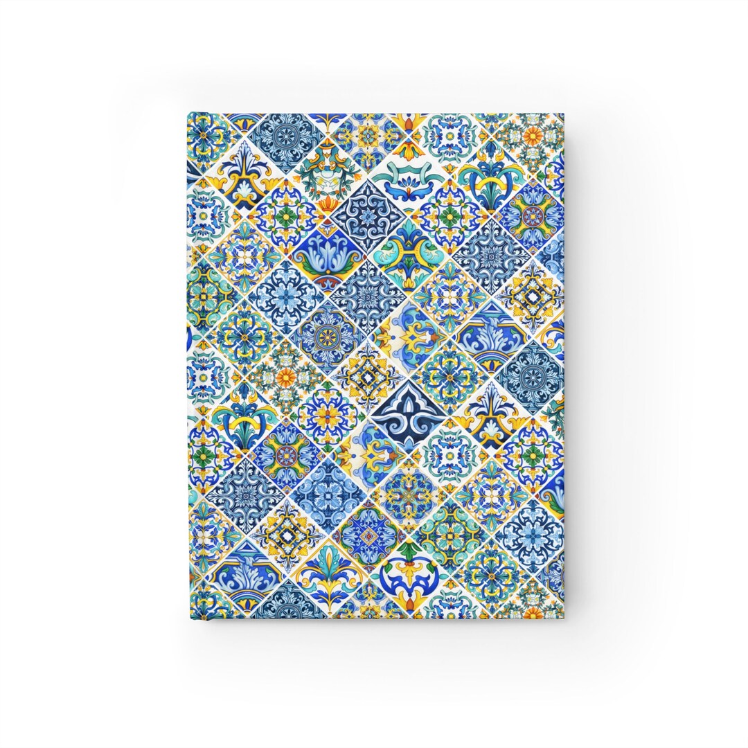 Azulejo Tile Notebook: Mediterranean Decor, Artist Journal - Etsy