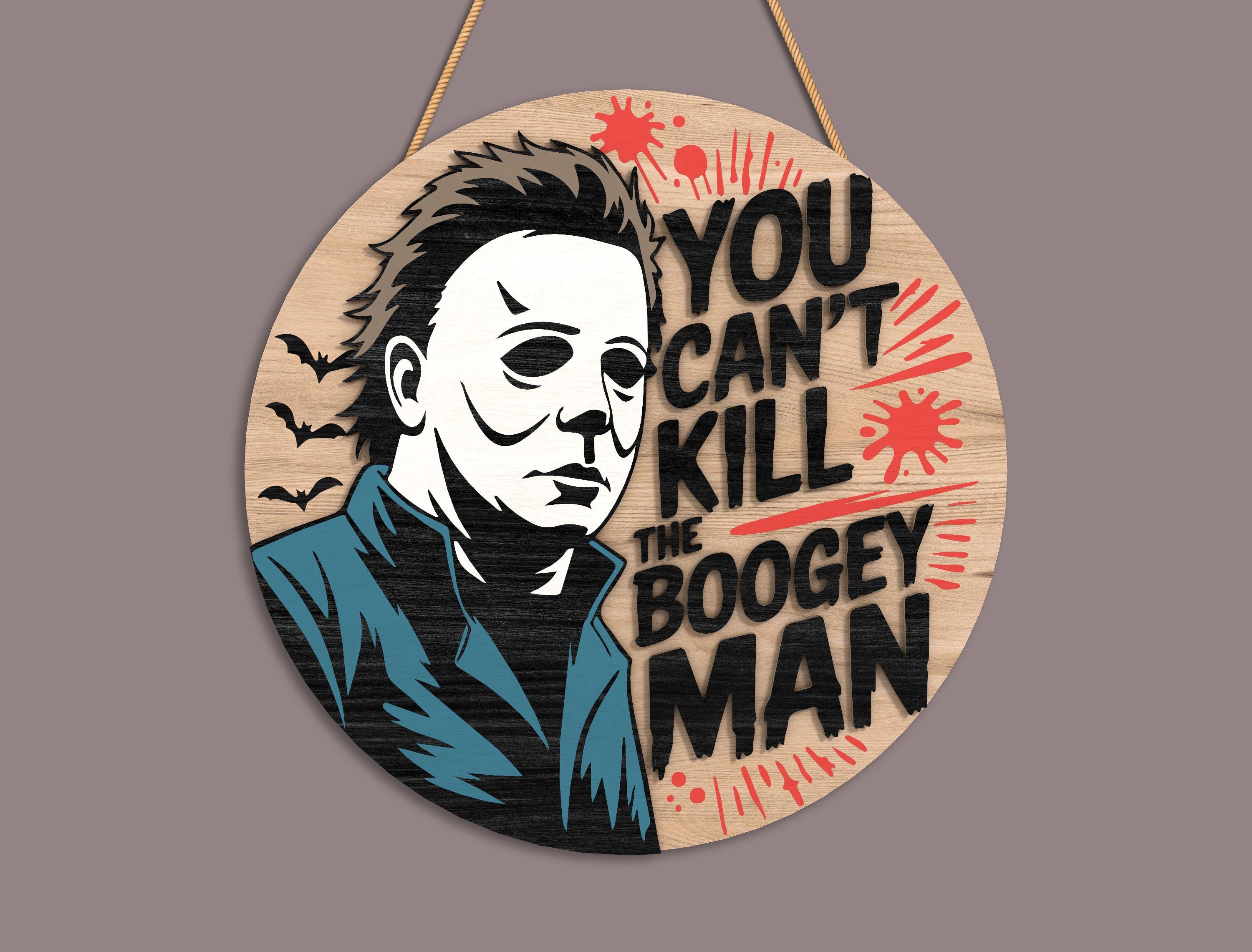 Horror Halloween Door Sign, Killers Summer Vibes Door Hanger, Chillin ...