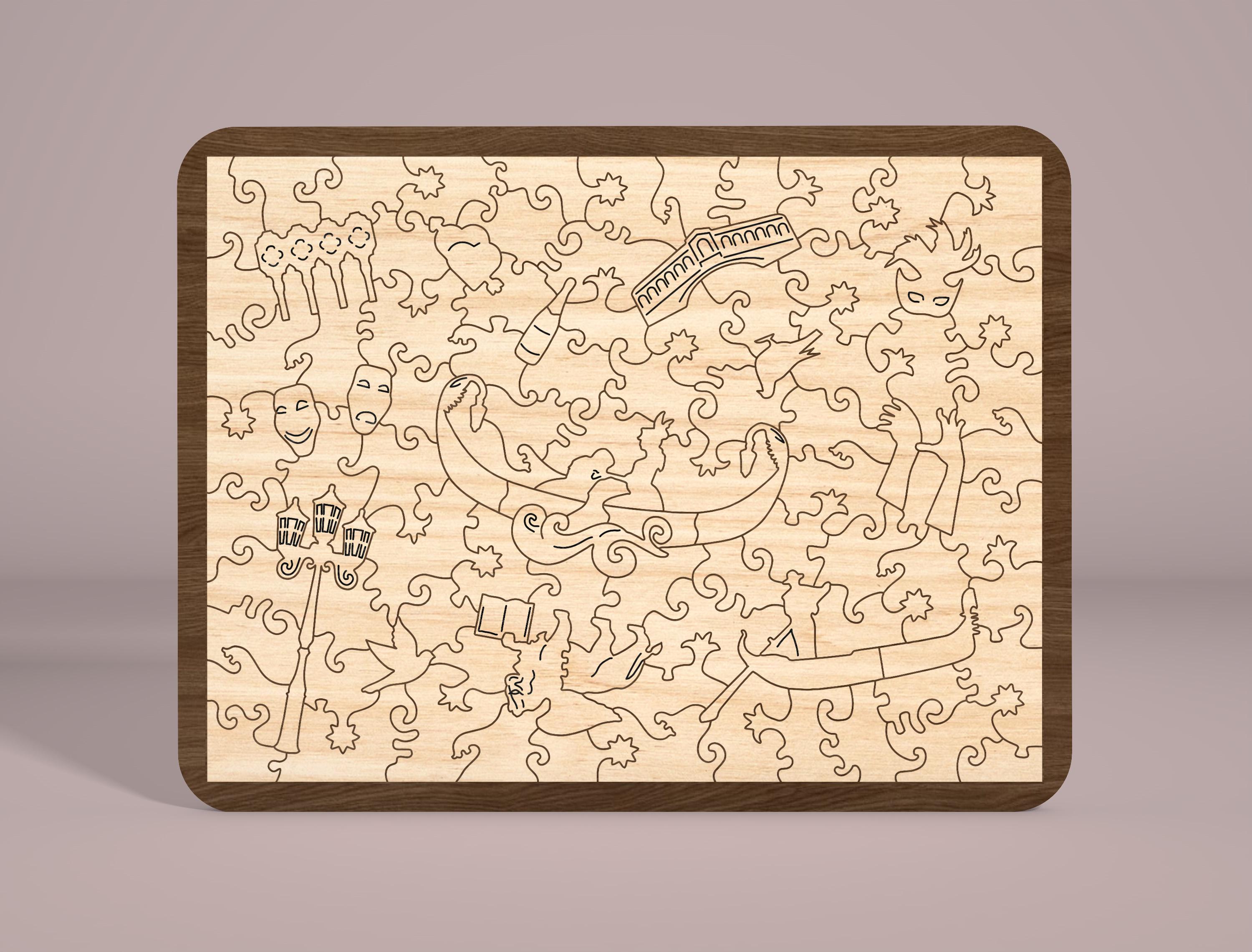 Travel Puzzle Cut File, Dubai ,prague, Barcelona, New York, Barcelona ...
