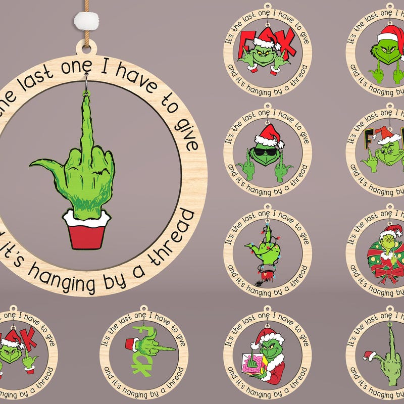 Grinch Fingers - Etsy