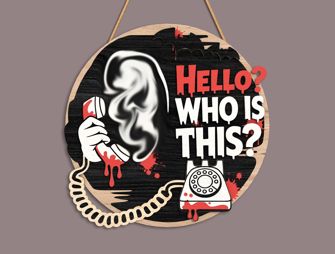 Horror Halloween Door Sign, Killers Summer Vibes Door Hanger, Chillin ...