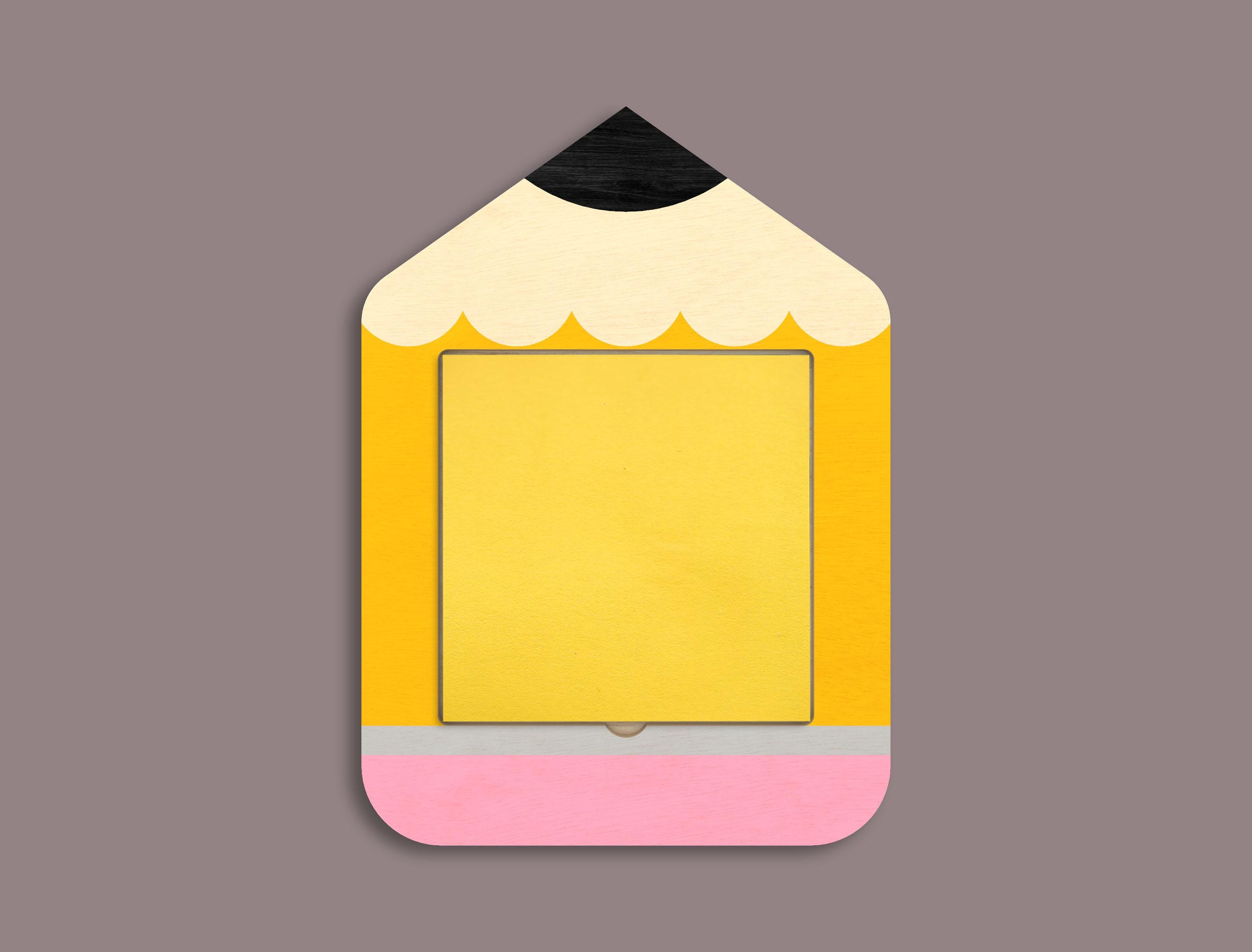 Teacher Sticky Note Pad Holder, Note Pad, Teacher Gift, Teacher Svg ...