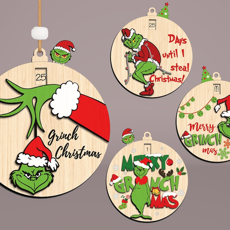 Grinch Countdown - Etsy
