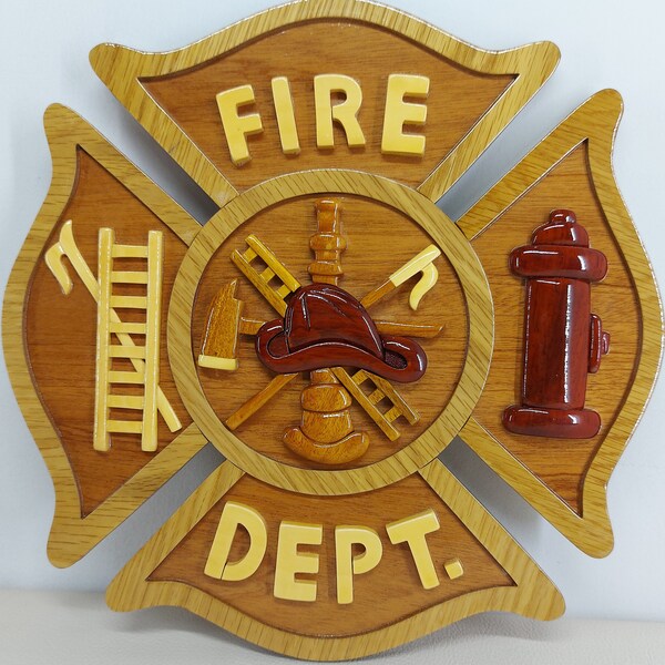 Firefighter Plaque - Etsy