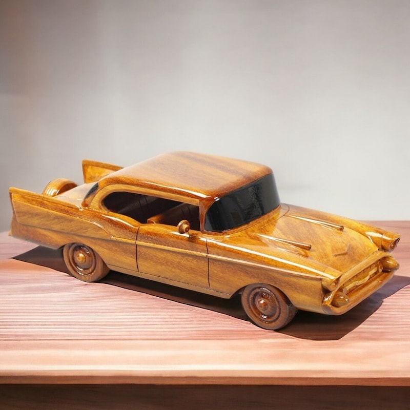 Handmade Wooden Model Car - Etsy