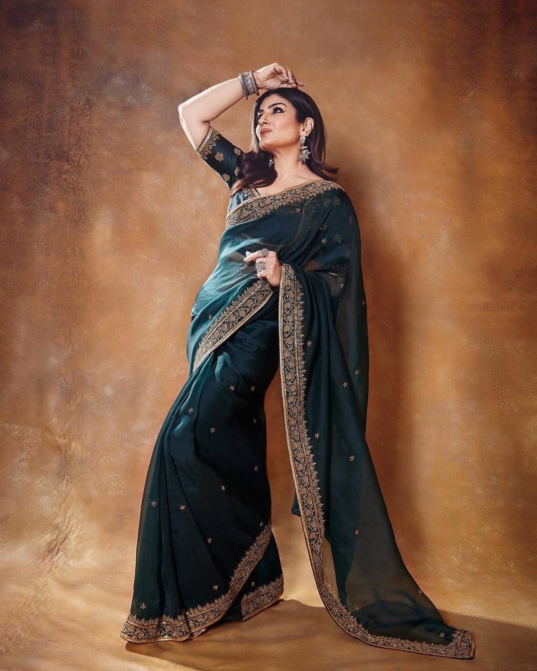 Premium Designer Look Bollywood Pure Heavy Jimmy Choo Saree - Etsy