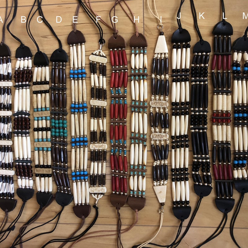 Bone Chokers Indigenous - Etsy