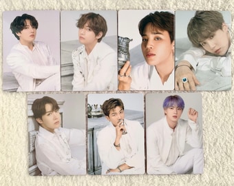 BTS Butter Photocards, V Jimin Suga Jungkook J-hope Jin RM Photo Cards ...