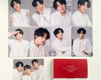 BTS Photo Card, LY Answer L, Jungkook V Jimin Suga J-hope RM Jin Photo ...