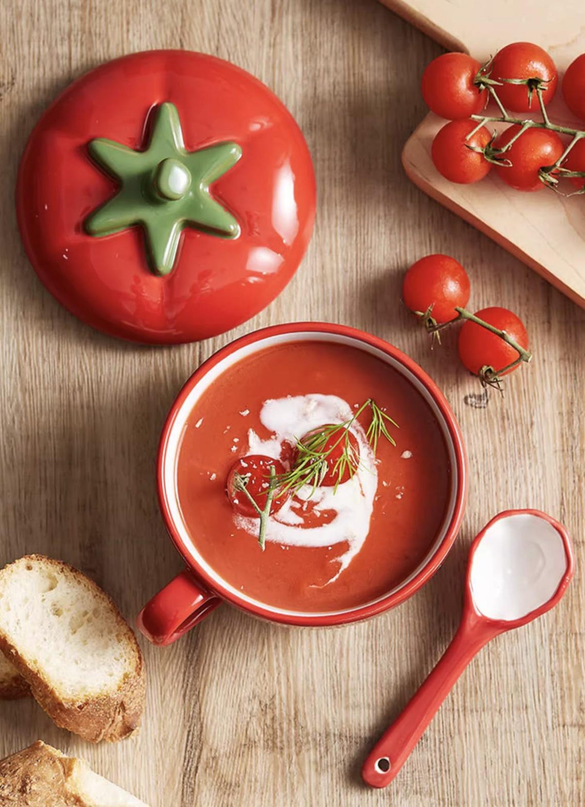 Red Tomato-themed Ceramic Breakfast Mug | for Kids | Gift - Etsy