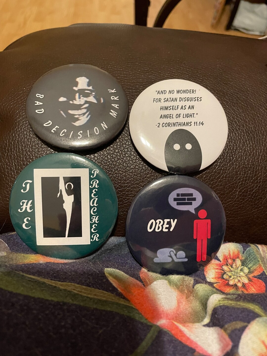 Mandela Catologue Buttons Set 4 - Etsy