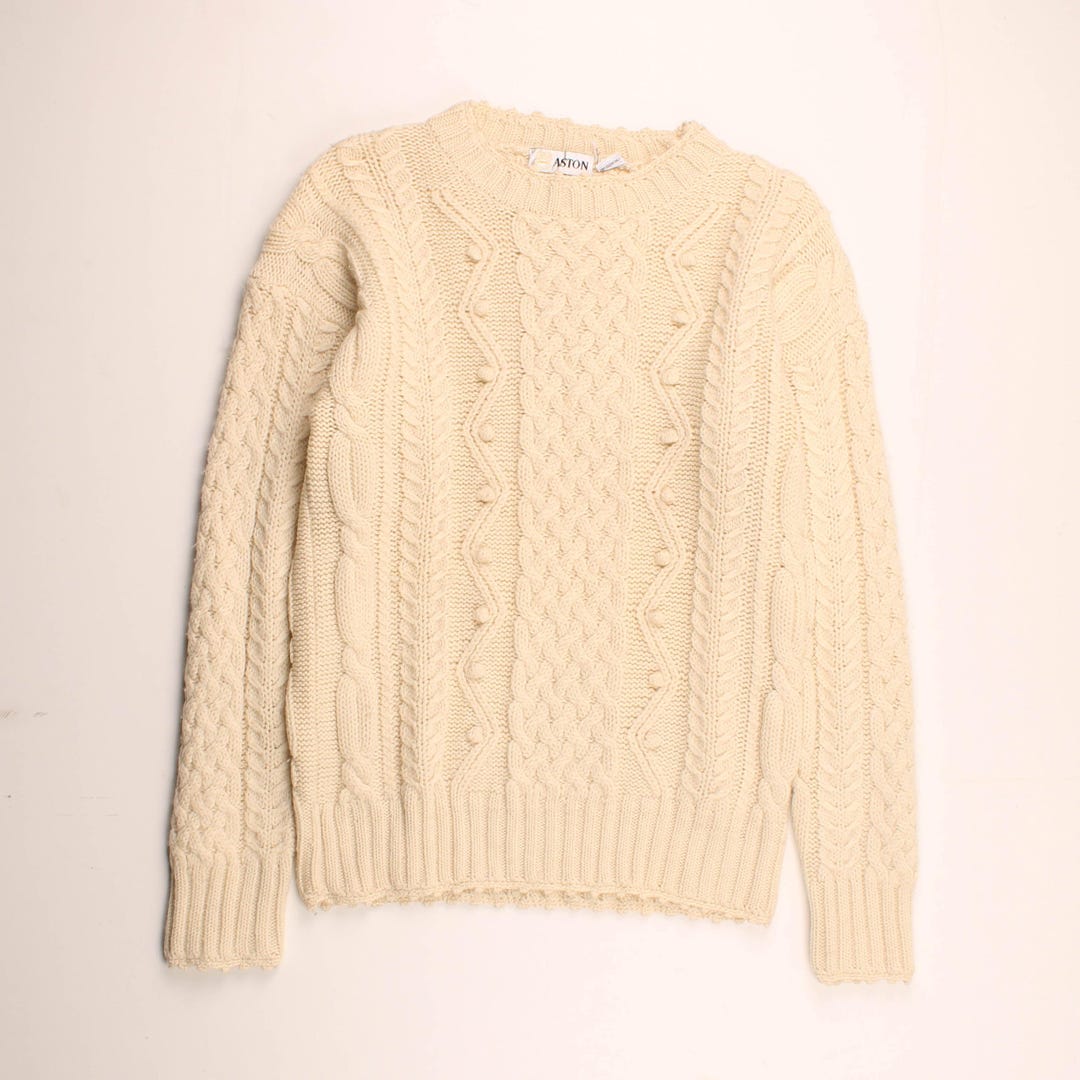 Aston Cable Knit M - Etsy