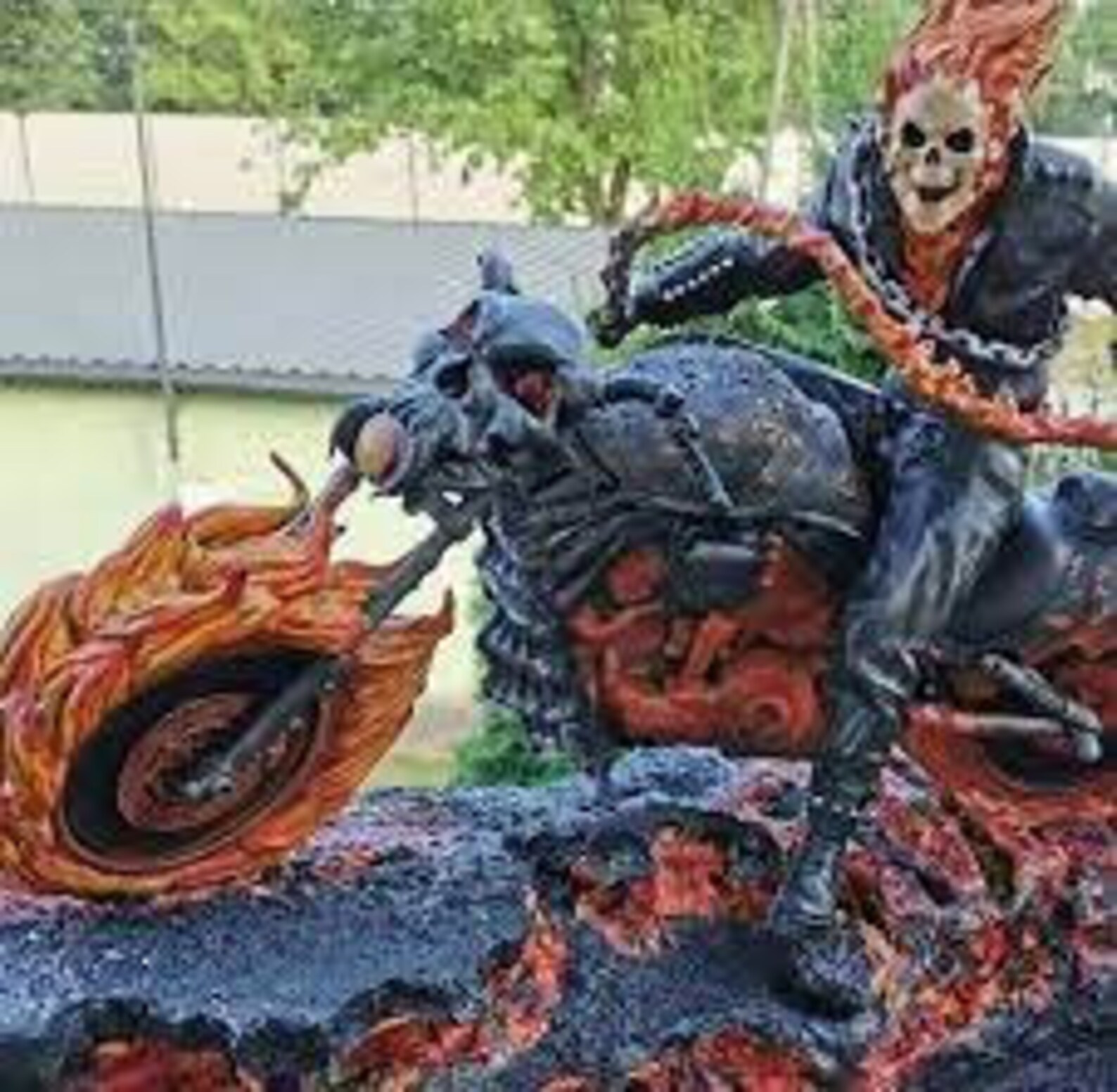 STL File Ghost Rider STL Model 3D Printable Model for 3D - Etsy