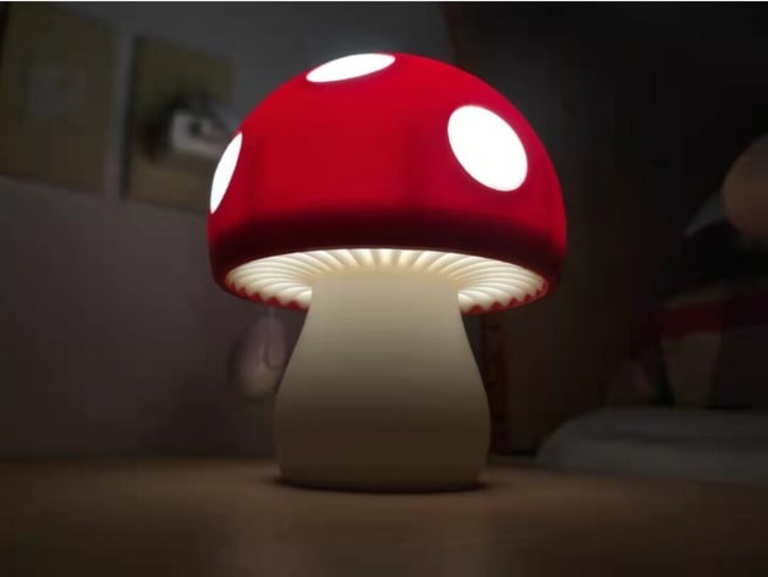 STL File 3D Mushroom Lamp STL Model 3D Printable Model for 3D - Etsy