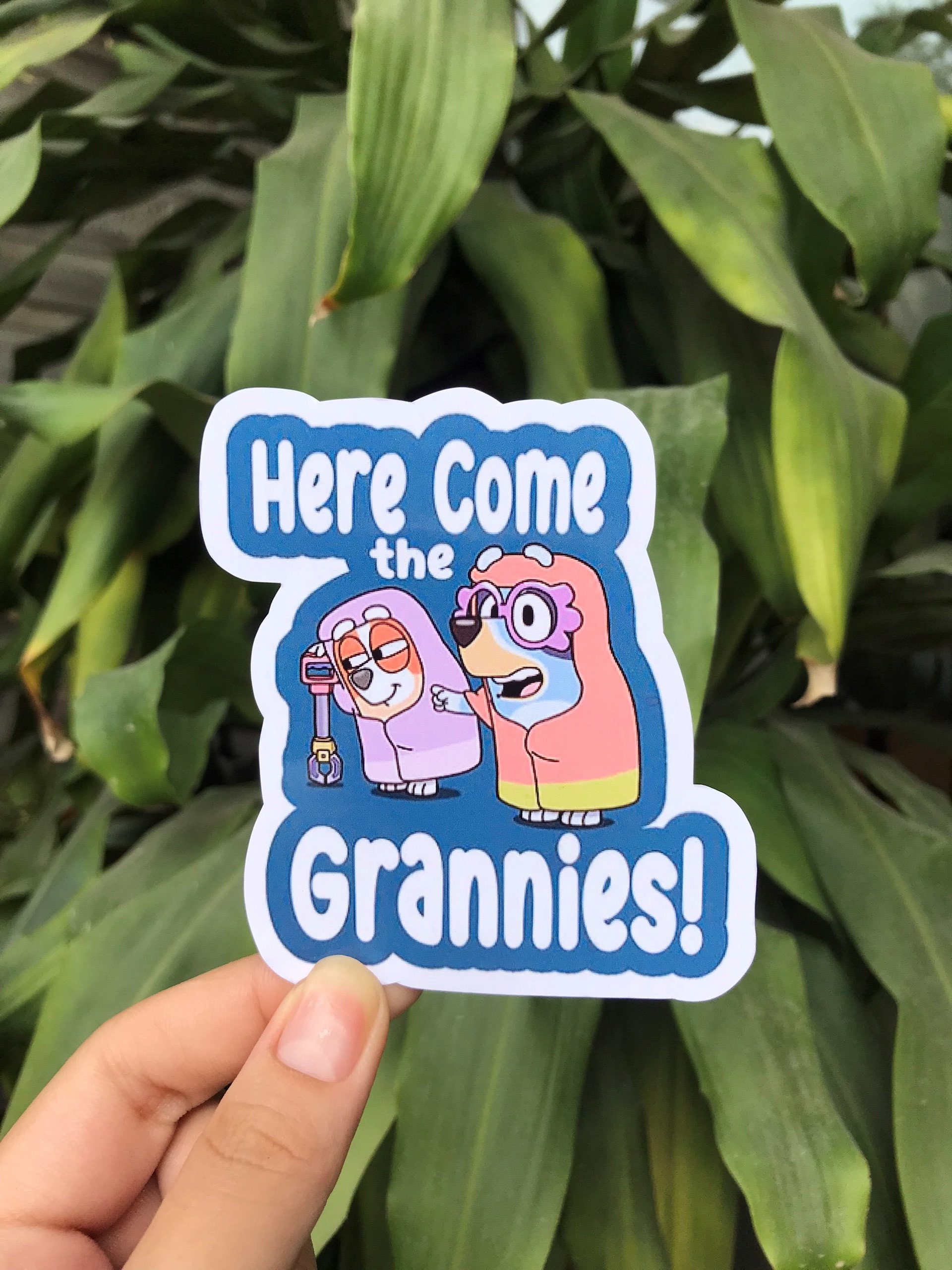 Bluey Vinyl Decal Sticker Bluey Funny Bluey Sticker for - Etsy Canada