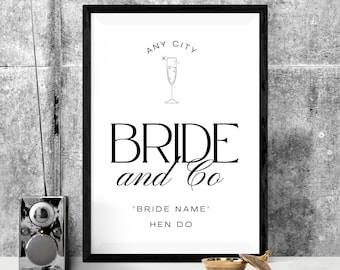 Hen Do Welcome Sign - Etsy