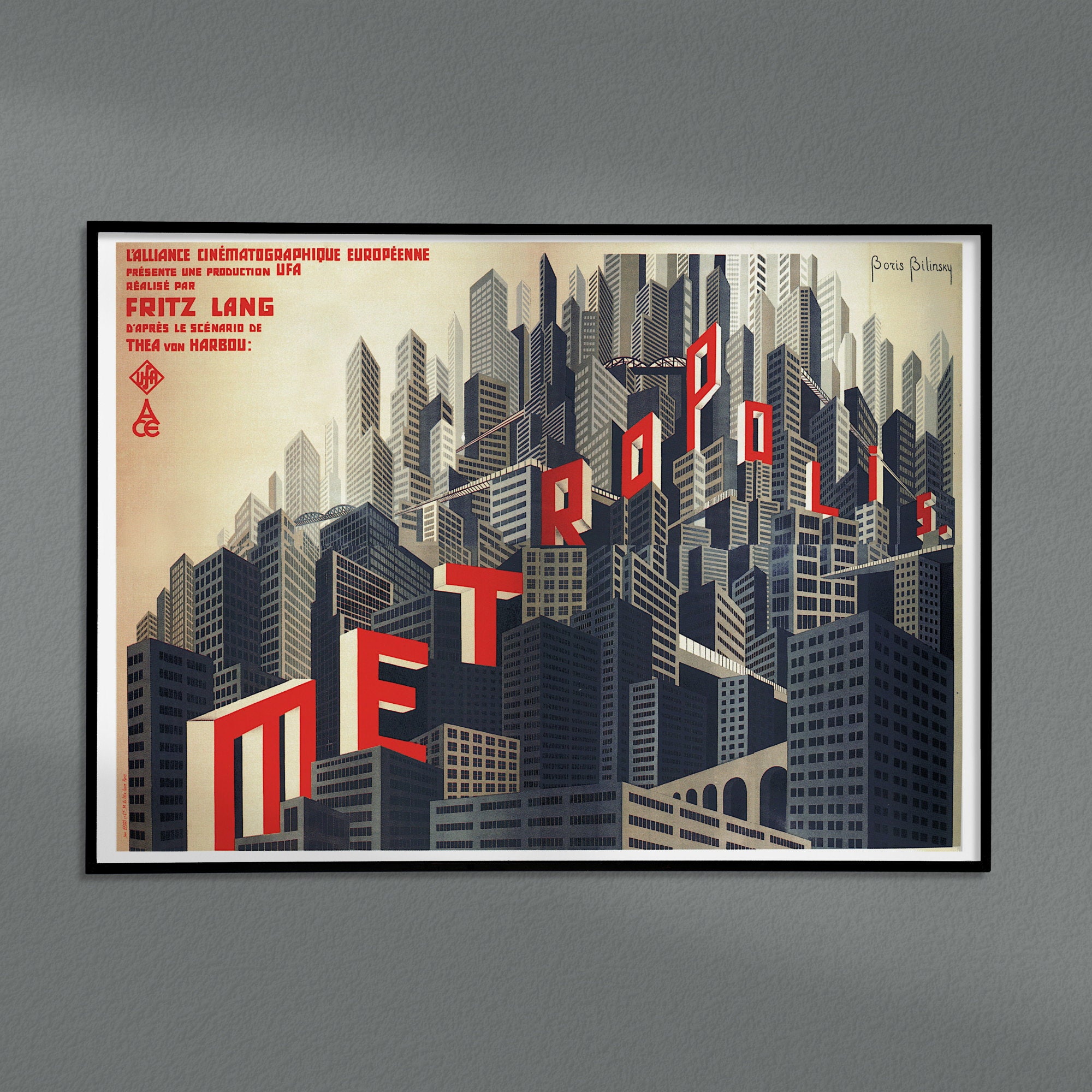Fritz Lang Metropolis City