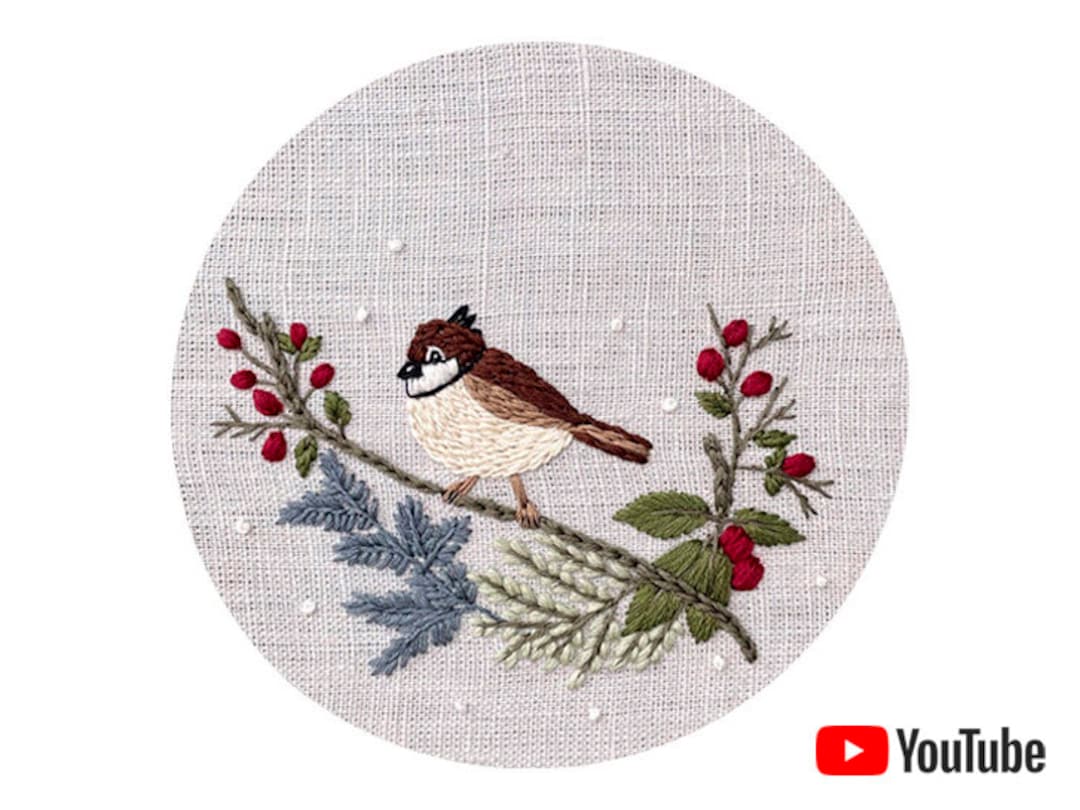 Pdf Pattern + Video Tutorial "little Sparrow" 15 Cm (6 Inch) Hand ...