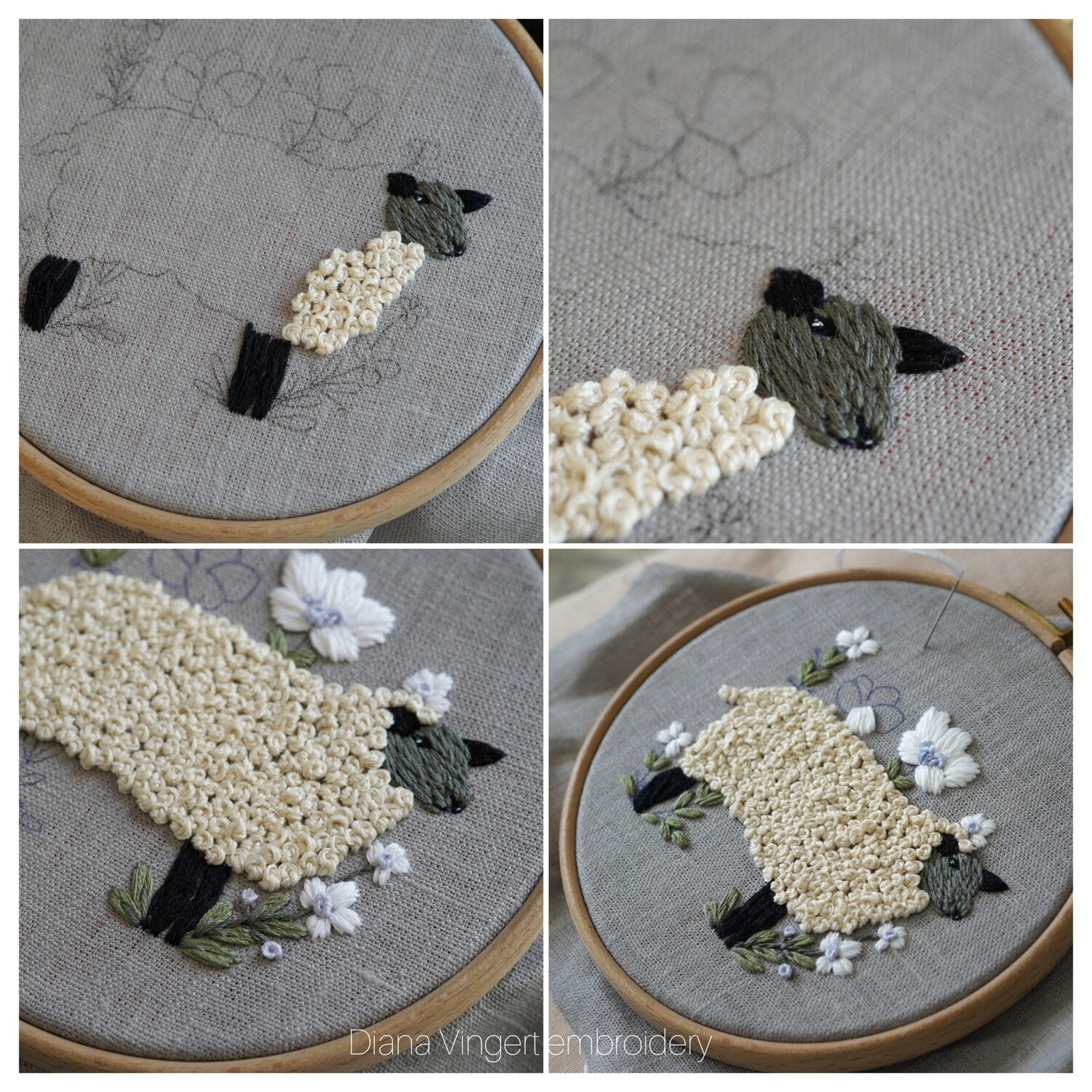 Pdf Pattern Video Tutorial sheep 15 Cm 6 Inch - Etsy