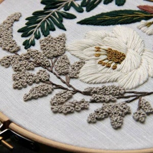 Pdf Pattern + Video Tutorial "white Lotus" 20 Cm (8 Inch) Hand ...