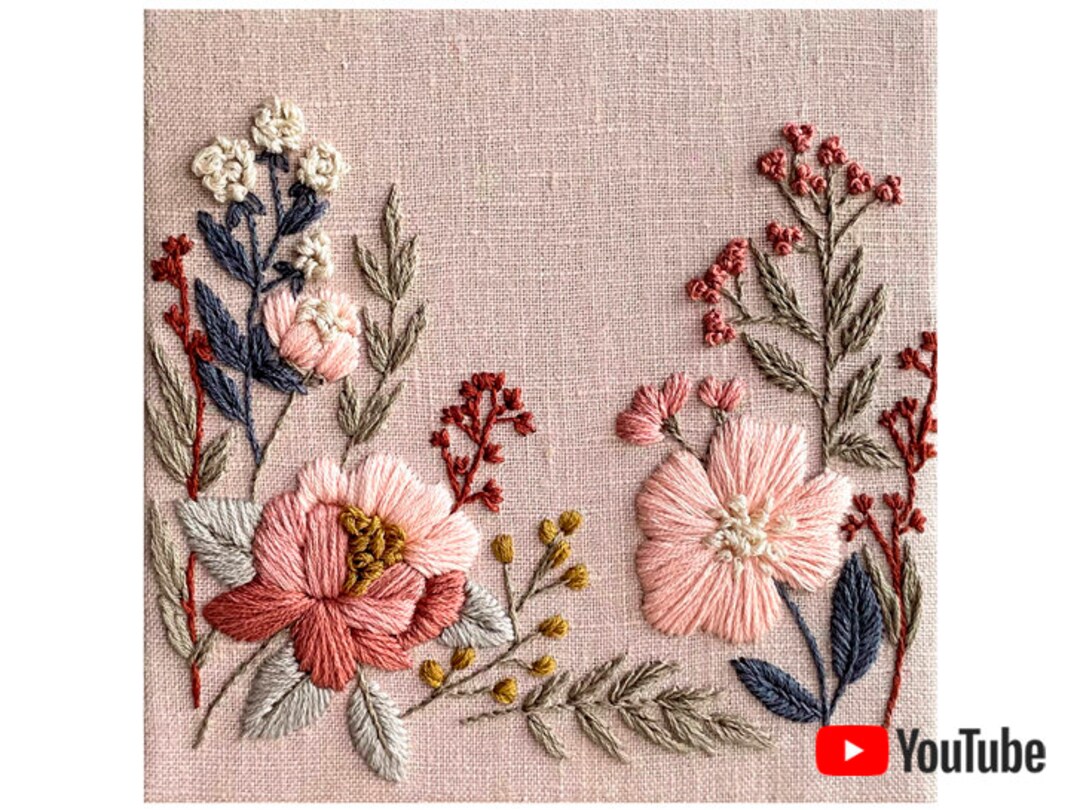 Pdf Pattern Video Tutorial camelia Flowers - Etsy