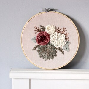 Pdf Pattern + Video Tutorial "desert Rose" 20 Cm (8 Inch) Hand ...