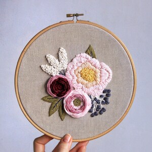 Pdf Pattern + Video Tutorial "raspberry Jam" 20 Cm (8 Inch) Hand ...