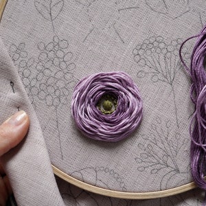 Pdf Pattern + Video Tutorial "heather Field" 30x40cm. Advanced Hand ...