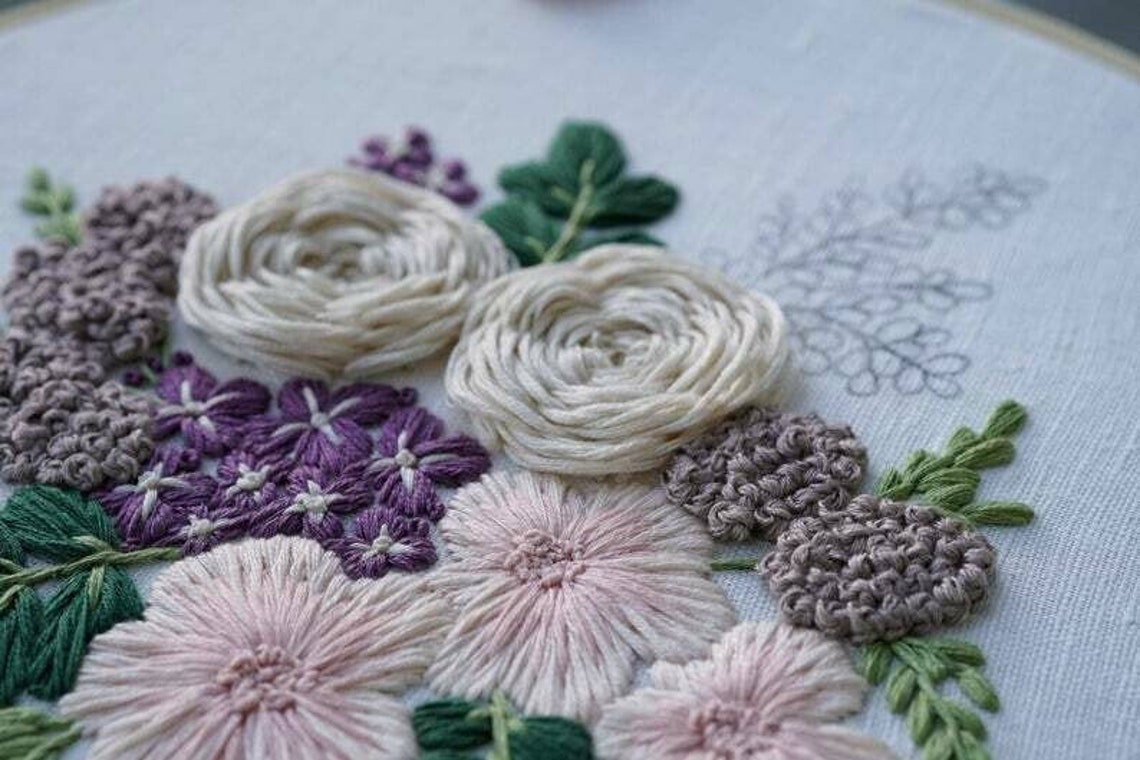 Pdf Pattern Video Tutorial purple Rain 20 26 Cm - Etsy