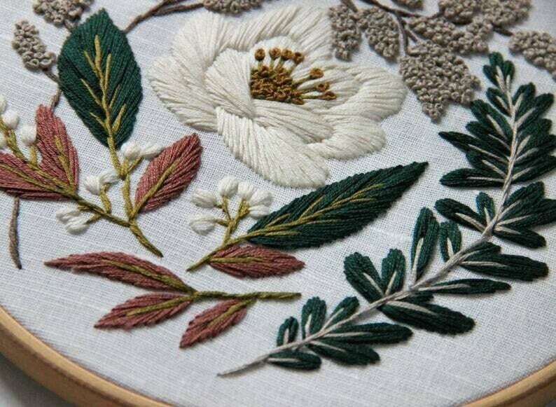 Pdf Pattern Video Tutorial white Lotus 20 Cm 8 - Etsy