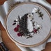 Pdf Pattern + Video Tutorial "hedgehog" 15 Cm (6 Inch) Hand Embroidery ...