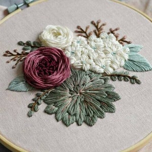 Pdf Pattern + Video Tutorial "desert Rose" 20 Cm (8 Inch) Hand ...