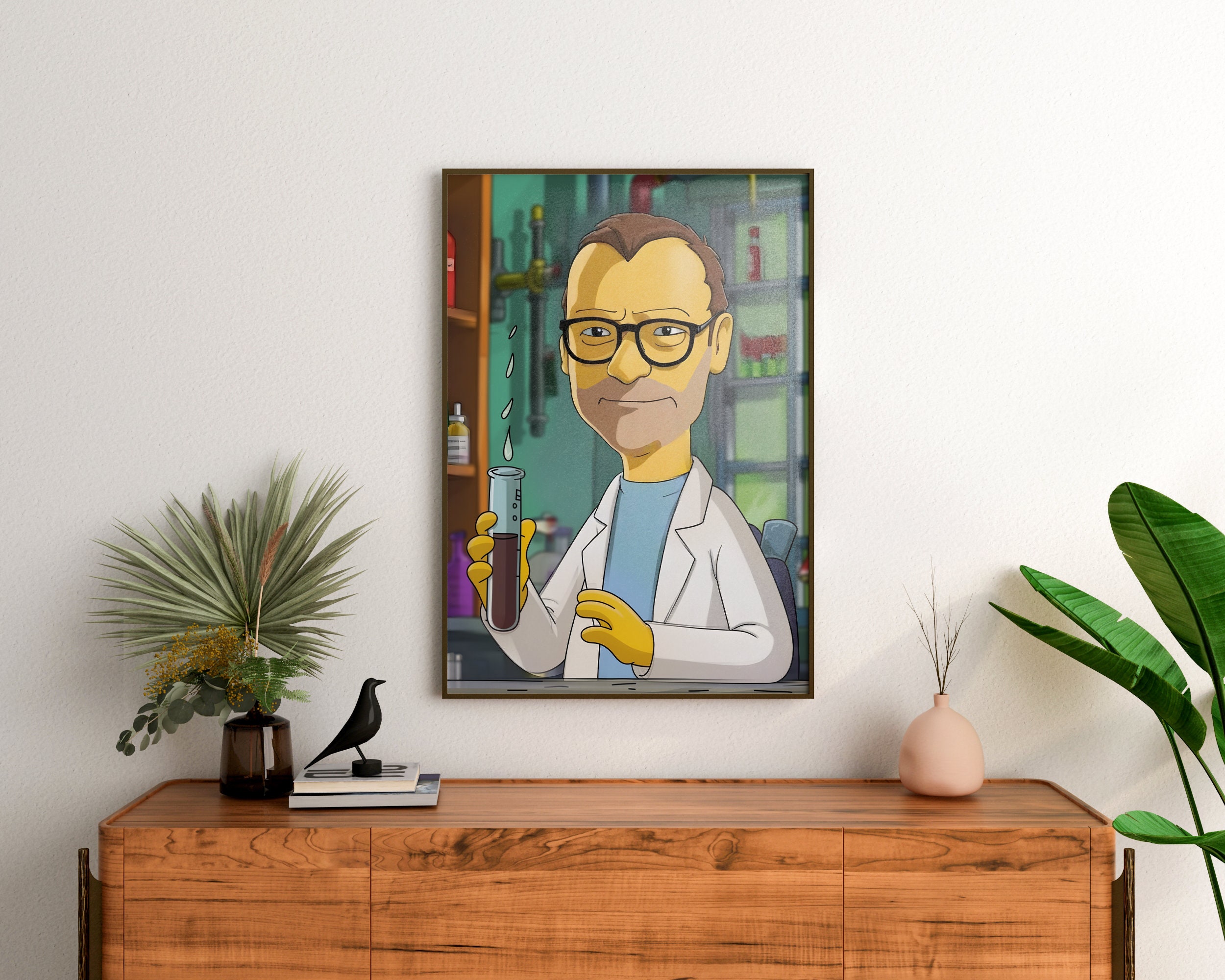 Custom Cartoon Portrait From Your Photo to Your Favorite Show Animated ...