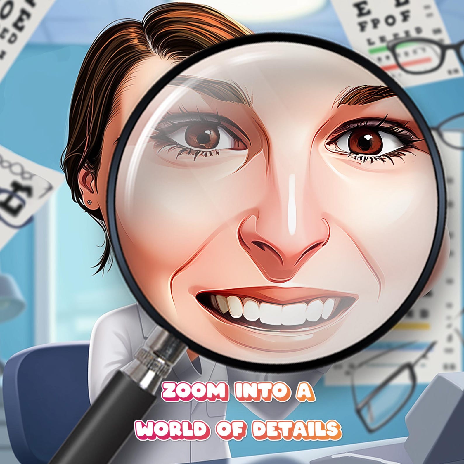 Custom Optometrist Caricature Portrait – Eye Doctor Gift, Optometry ...