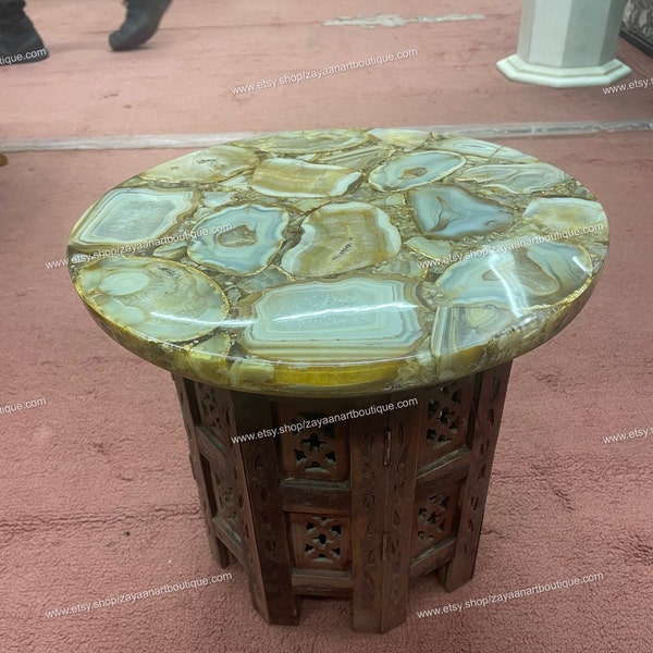 Agate Side Table - Etsy